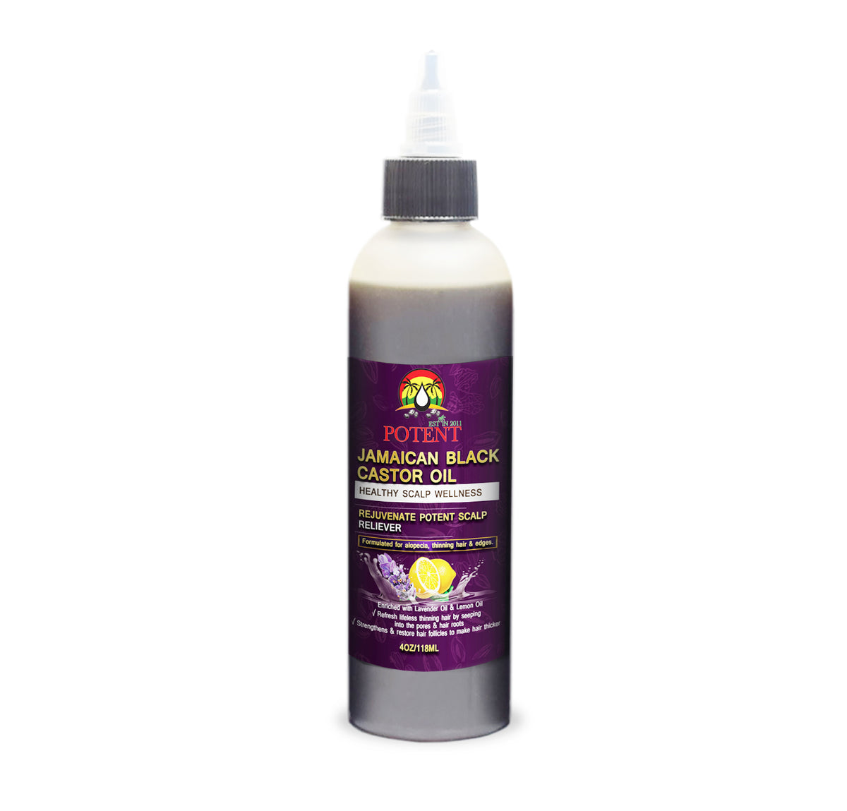 Lavender Jamaican Black Castor Oil
